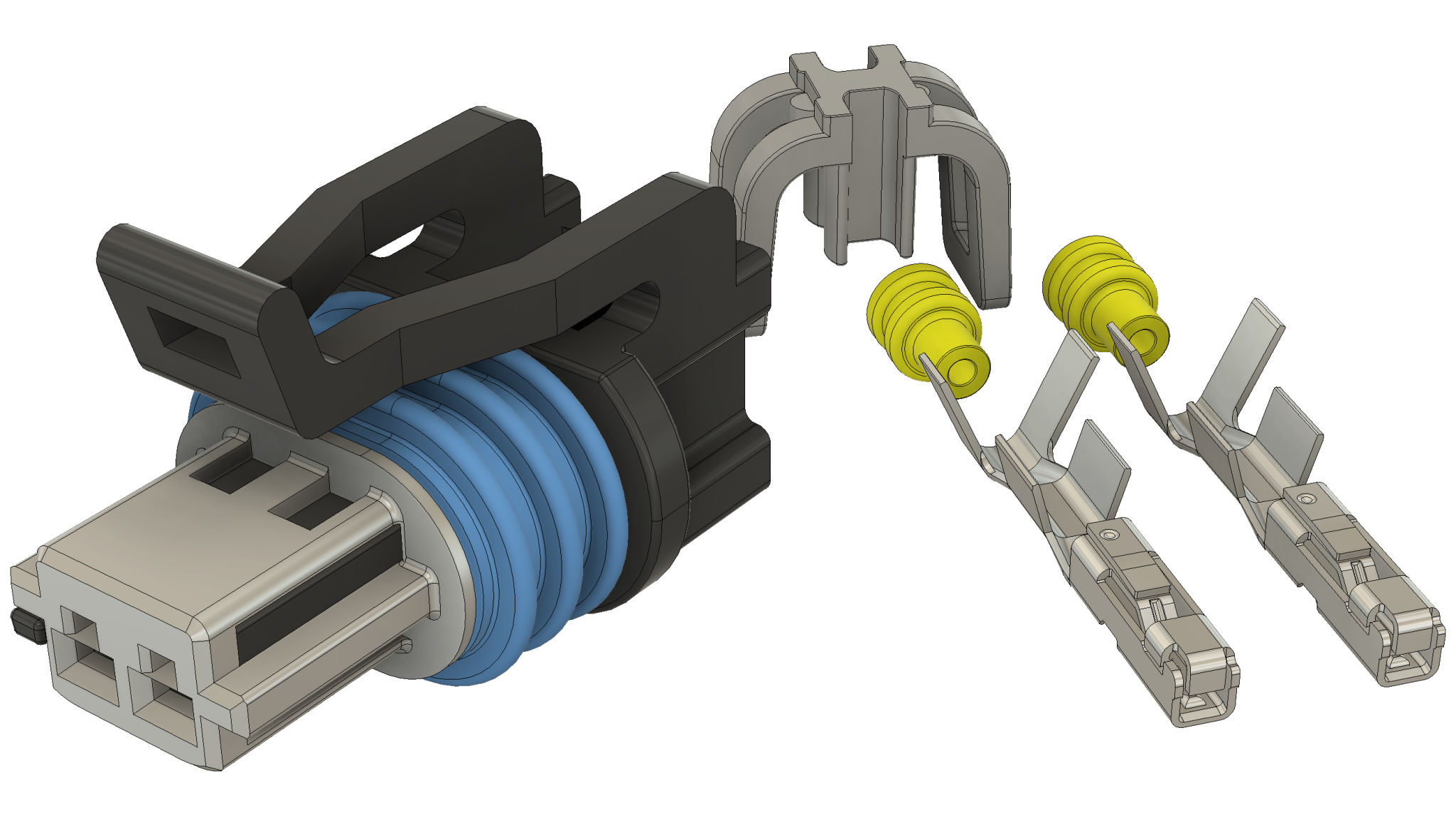 Intake Air Temperature (IAT) Sensor Connector Kit (2) – LSwiring
