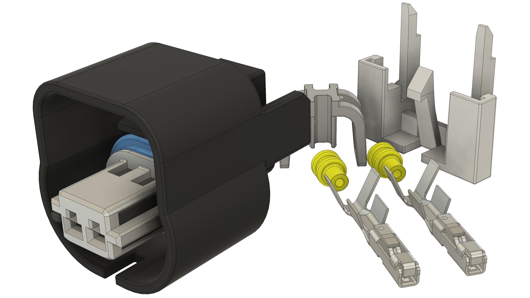 Intake Air Temperature (IAT) Sensor Connector Kit (3) – LSwiring
