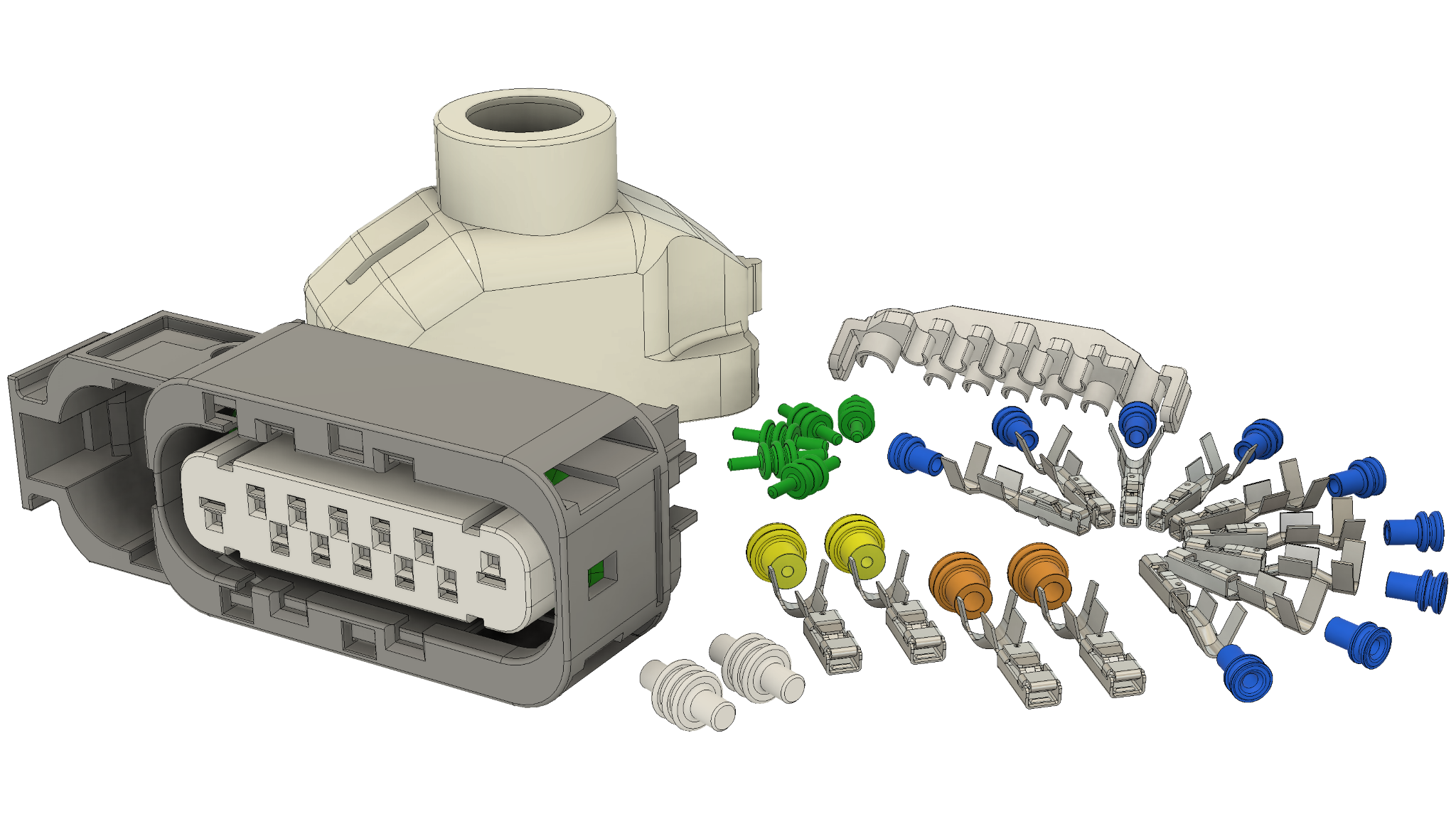 Park/Neutral Position (PNP) Switch Connector Kit (3) – LSwiring